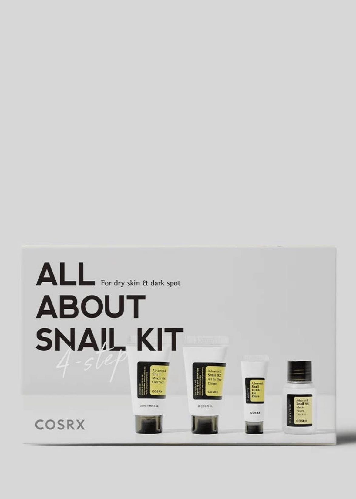 COSRX ALL ABOUT SNAIL KIT 4-step – The Collective Redlands