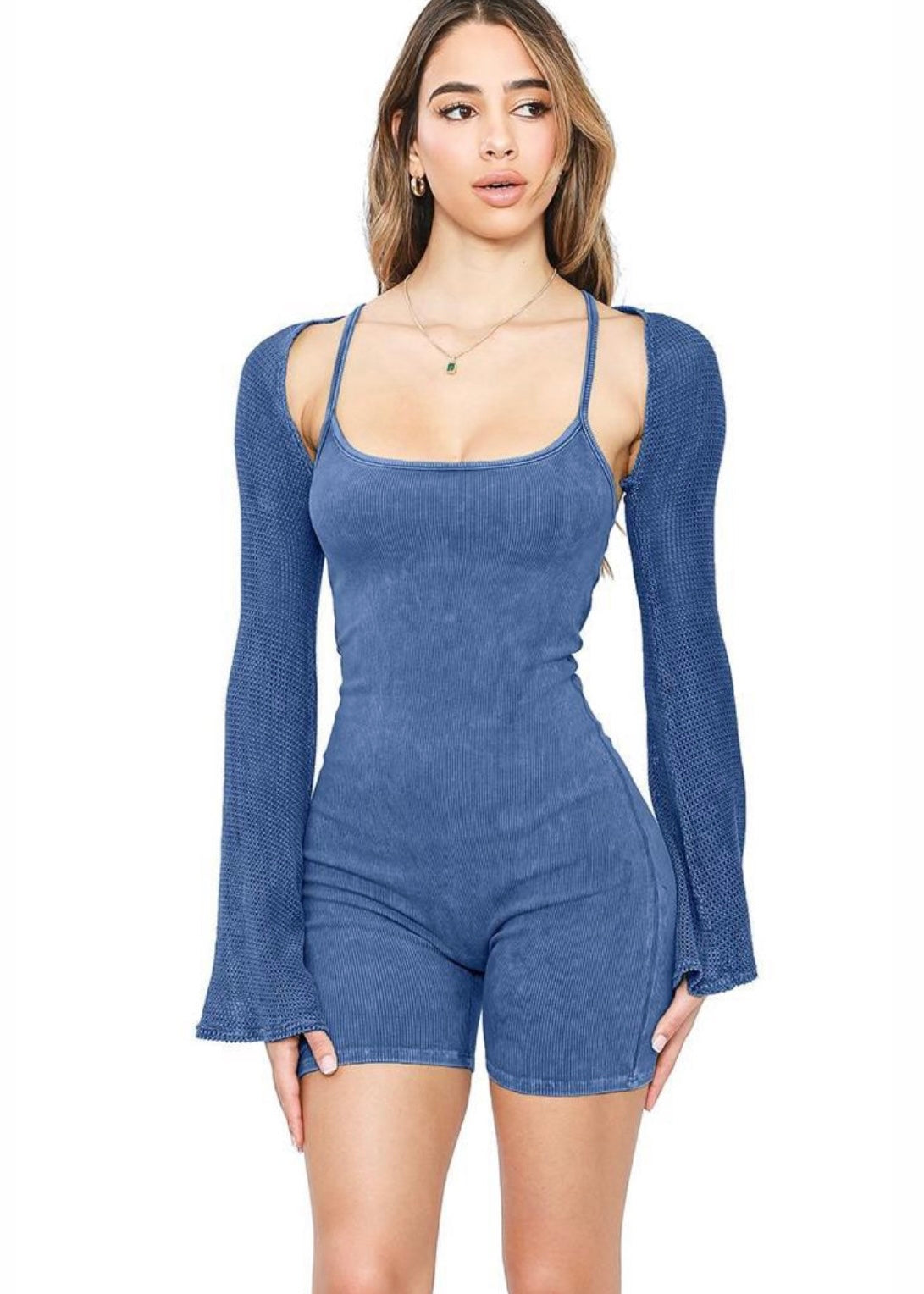 Baddest of Them All Set in Steel Blue – The Collective Redlands